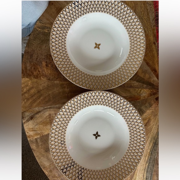 Louis Vuitton | Dining | Louis Vuitton Splendor Soup Plates Set Of Two ...